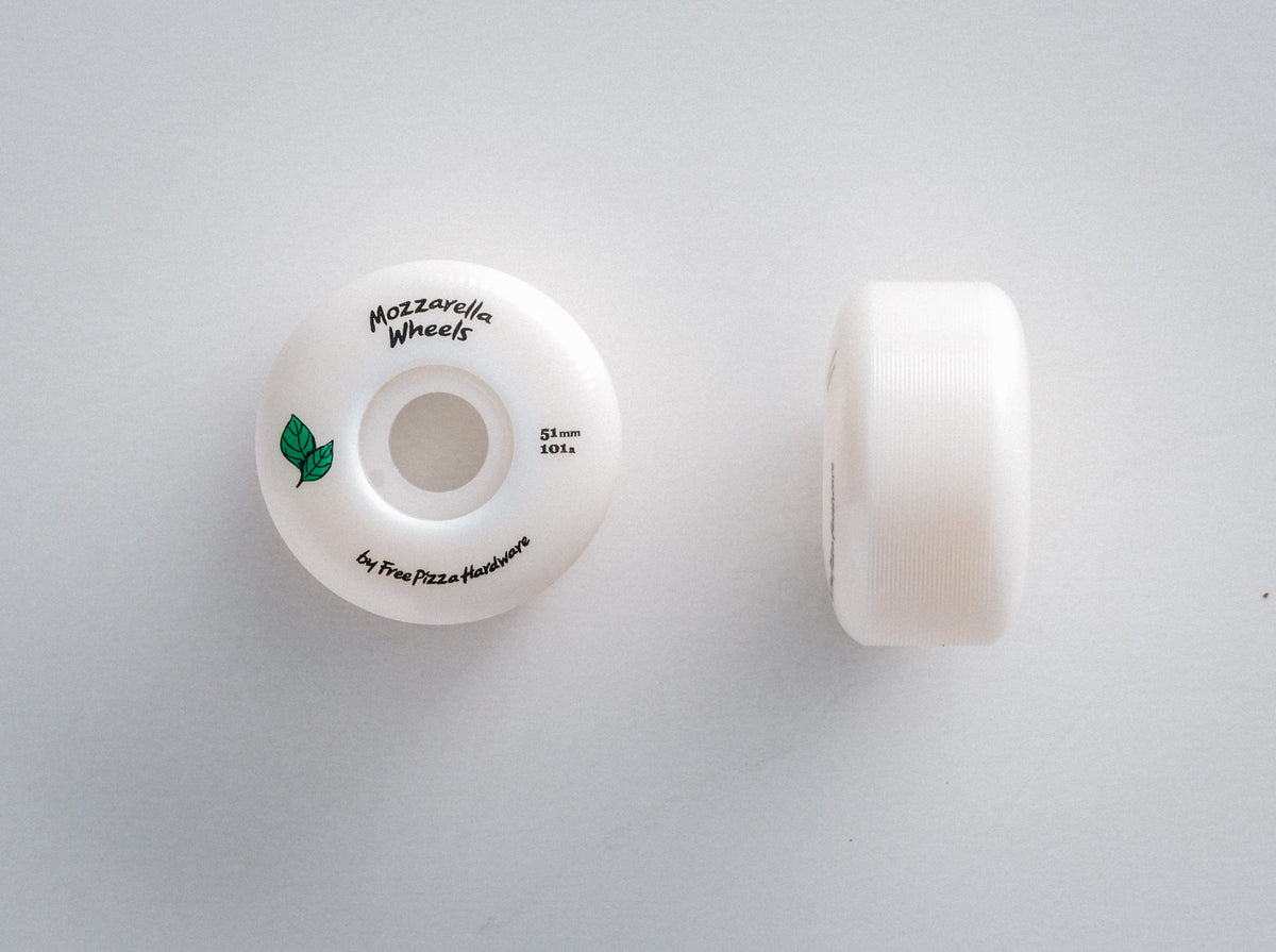 Mozzarella Wheels by Free Pizza Hardware - 50mm 101A – My Favorite Things