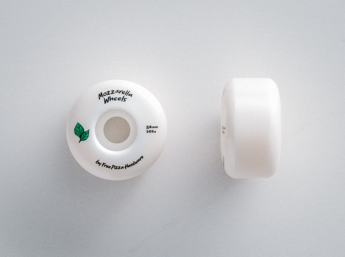 Mozzarella Wheels by Free Pizza Hardware - 55mm 101A – My Favorite Things